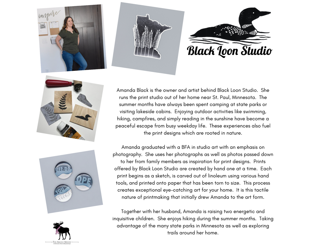 Black Loon Studio – The Argyle Moose®