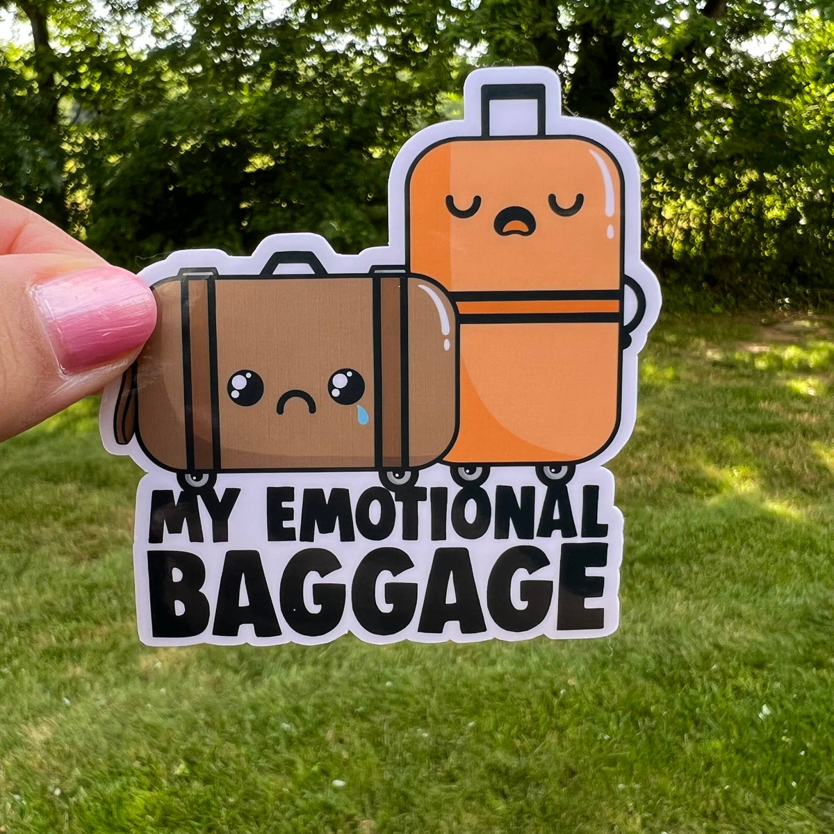 Emotional Babbage Sticker – The Argyle Moose®
